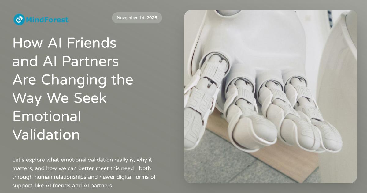 How AI Friends and AI Partners Are Changing the Way We Seek Emotional ...